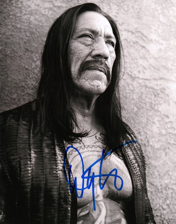 Actor Danny Trejo Signed 8x10 Photo - Memorabilia For Less