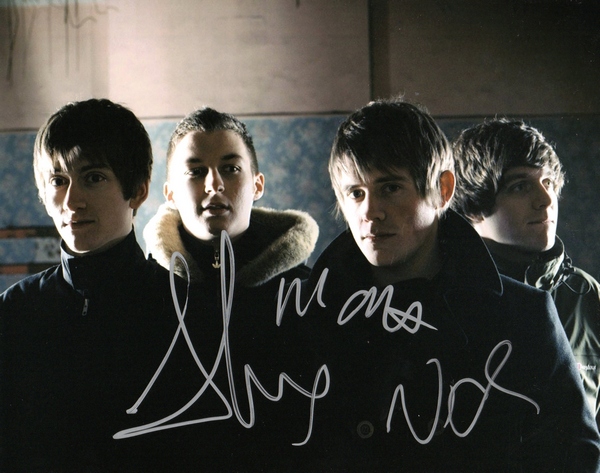 Arctic Monkeys Band Autographed 8x10 Photo - Memorabilia For Less