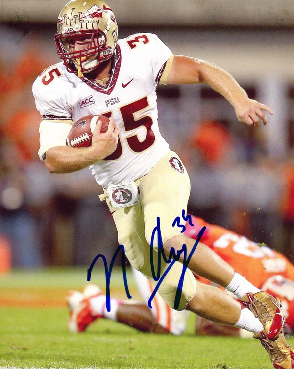Florida State Seminoles Nick O'Leary Signed 8x10 Photo - Memorabilia ...