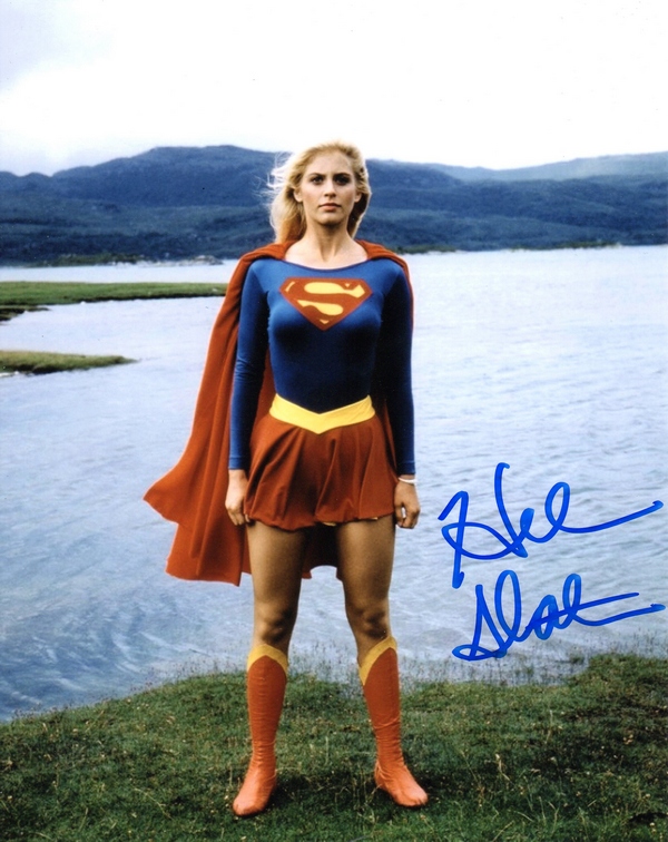 Helen Slater Signed 8x10 Photo Supergirl - Memorabilia For Less
