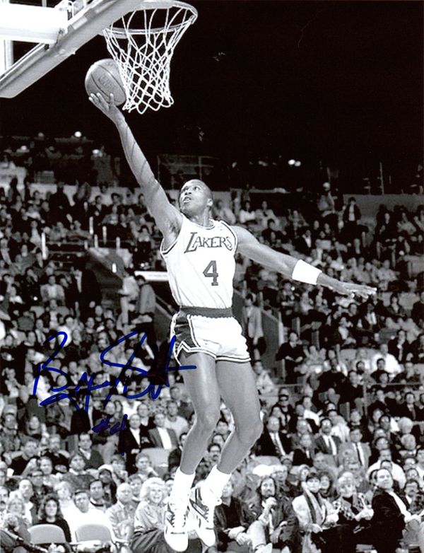 Los Angeles Lakers Byron Scott Signed 8x10 Photo - Memorabilia For Less