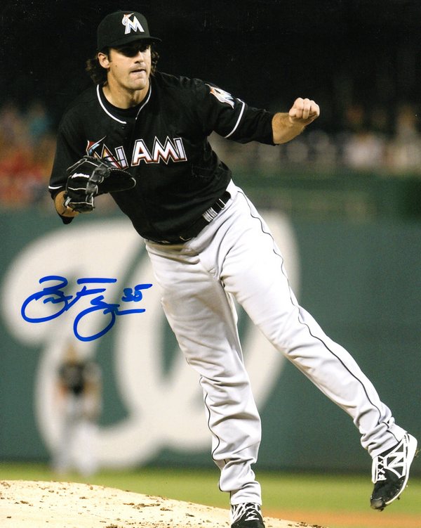 Miami Marlins Brian Flynn Signed 8x10 Photo - Memorabilia For Less