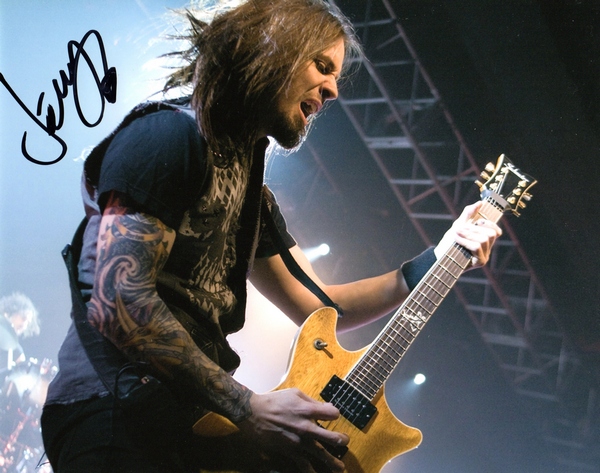 Papa Roach Guitarist Jerry Horton Autographed 8x10 Photo - Memorabilia ...
