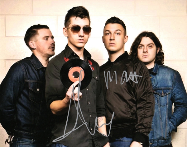 Signed Arctic Monkeys Band 8x10 Photo - Memorabilia For Less