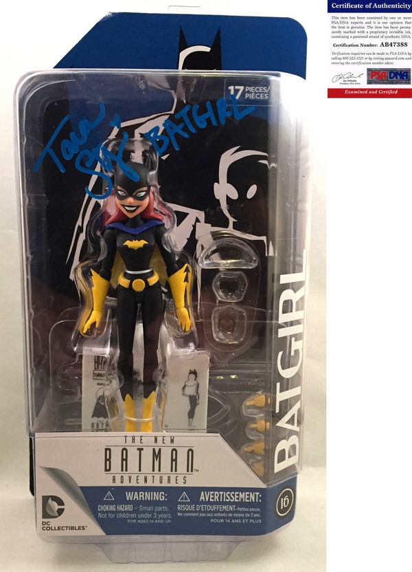 Tara Strong Signed Batgirl Figurine PSA/DNA Authenticated - Memorabilia ...