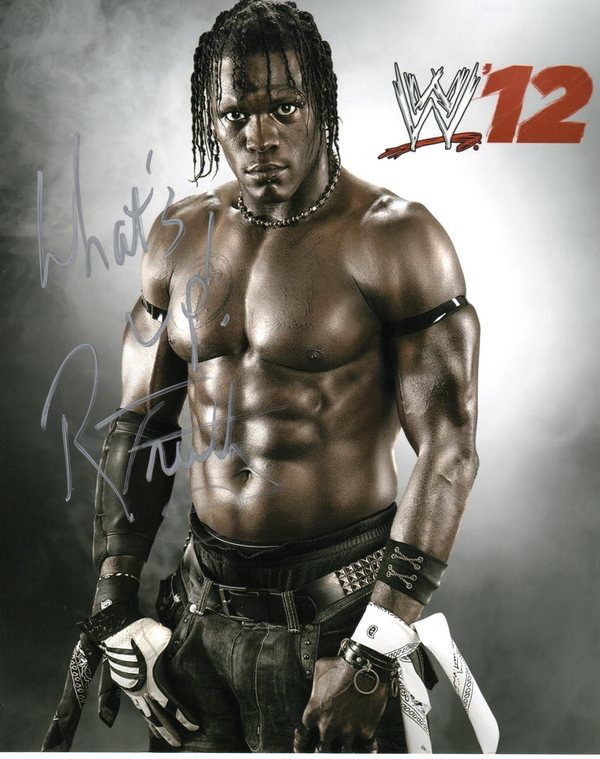 WWE Wrestler R-Truth Signed 8x10 Photo - Memorabilia For Less