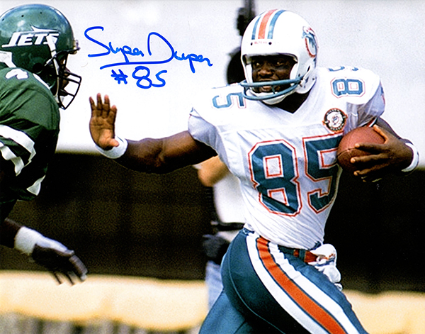 Miami Dolphins Mark Duper Signed 8x10 Photo - Memorabilia For Less