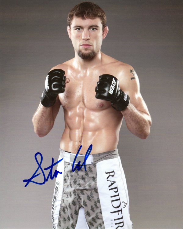 WSOF MMA Fighter Steve Carl Signed 8x10 Photo - Memorabilia For Less