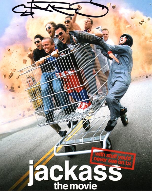 Jackass Comedian Steve-O Autographed 8x10 Photo - Memorabilia For Less