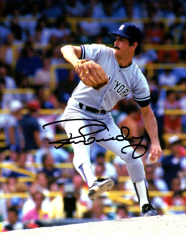 New York Yankees Ron Guidry Autographed 8x10 Photo - Memorabilia For Less