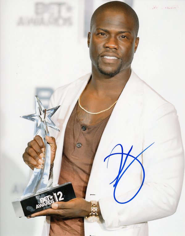 Ride Along Actor Kevin Hart Signed 8x10 Photo - Memorabilia For Less