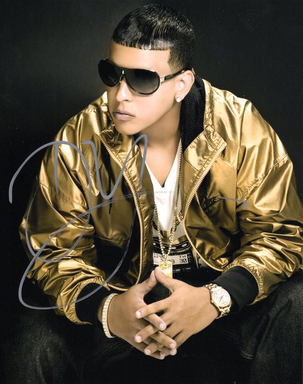 Daddy Yankee Autographed 8x10 Photo - Memorabilia For Less