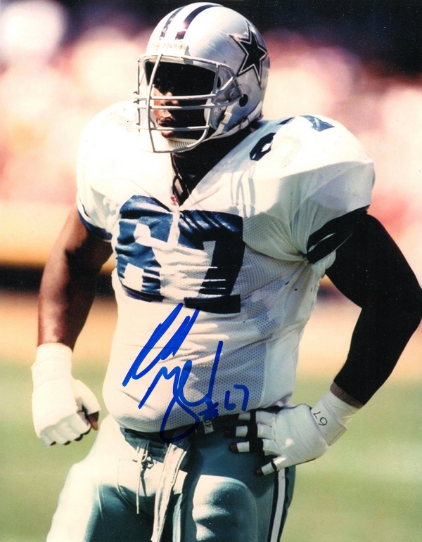 Dallas Cowboys Russell Maryland Signed 8x10 Photo - Memorabilia For Less