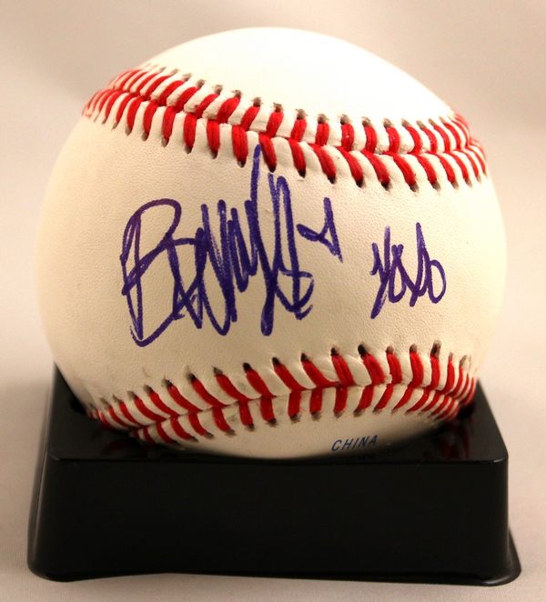 Singer Becky G Signed Baseball - Memorabilia For Less
