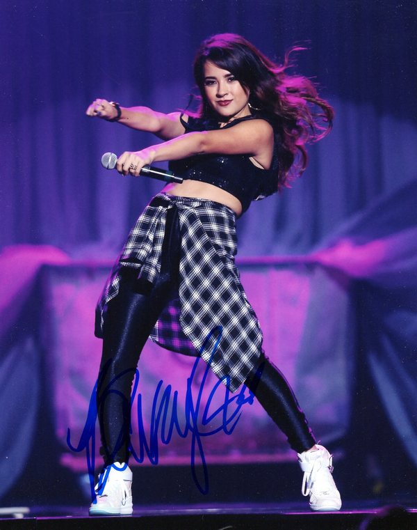 Singer Becky G Signed 8x10 Photo 3 - Memorabilia For Less