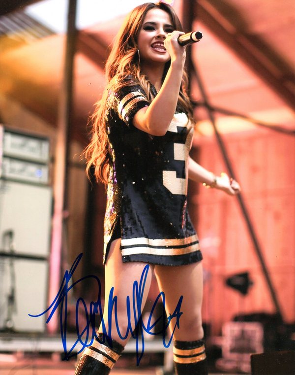 Singer Becky G Signed 8x10 Photo 5 - Memorabilia For Less