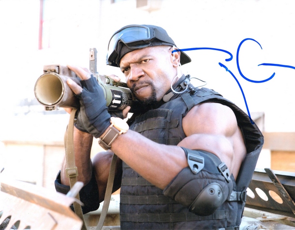 Expendables 3 Actor Terry Crews Signed 8x10 Photo - Memorabilia For Less