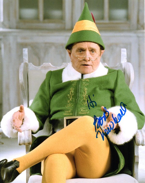 Bob Newhart Signed 8x10 Photo Elf - Memorabilia For Less