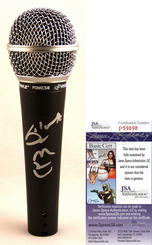 Shakira Signed Microphone Hips Dont Lie JSA Authenticated - Memorabilia ...