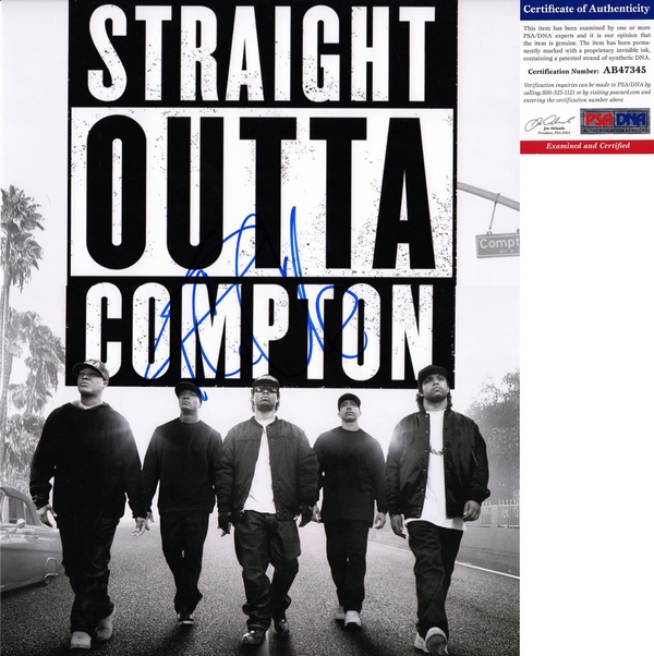 Ice Cube Signed 11x14 Photo NWA Straight Outta Compton PSA/DNA ...