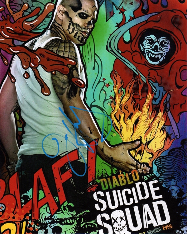 Jay Hernandez Signed 8x10 Photo Suicide Squad El Diablo - Memorabilia ...
