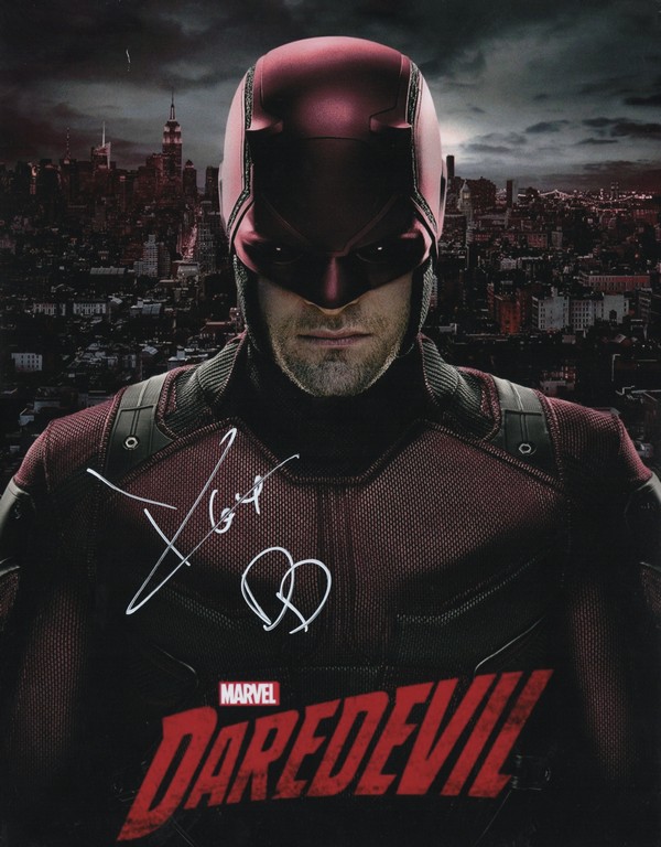 Charlie Cox Signed 11x14 Photo Marvels Daredevil - Memorabilia For Less