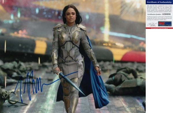 Tessa Thompson Signed 11x14 Photo Thor Ragnarok Valkyrie PSA/DNA ...