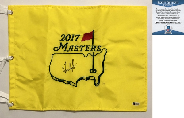 Fred Couples Signed Masters Tournament Pin Flag - Memorabilia For Less