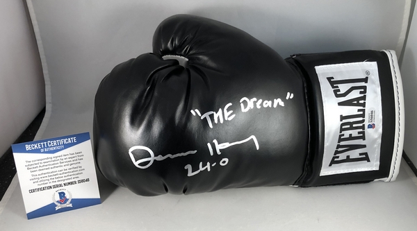 Devin Haney Signed Boxing Glove Champion Next Mayweather Beckett BAS ...