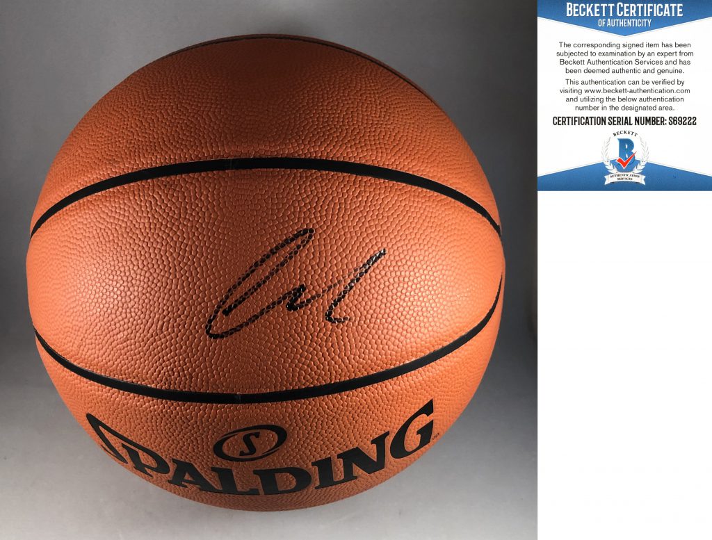 Dallas Mavericks Luka Doncic Signed Basketball Beckett BAS ...