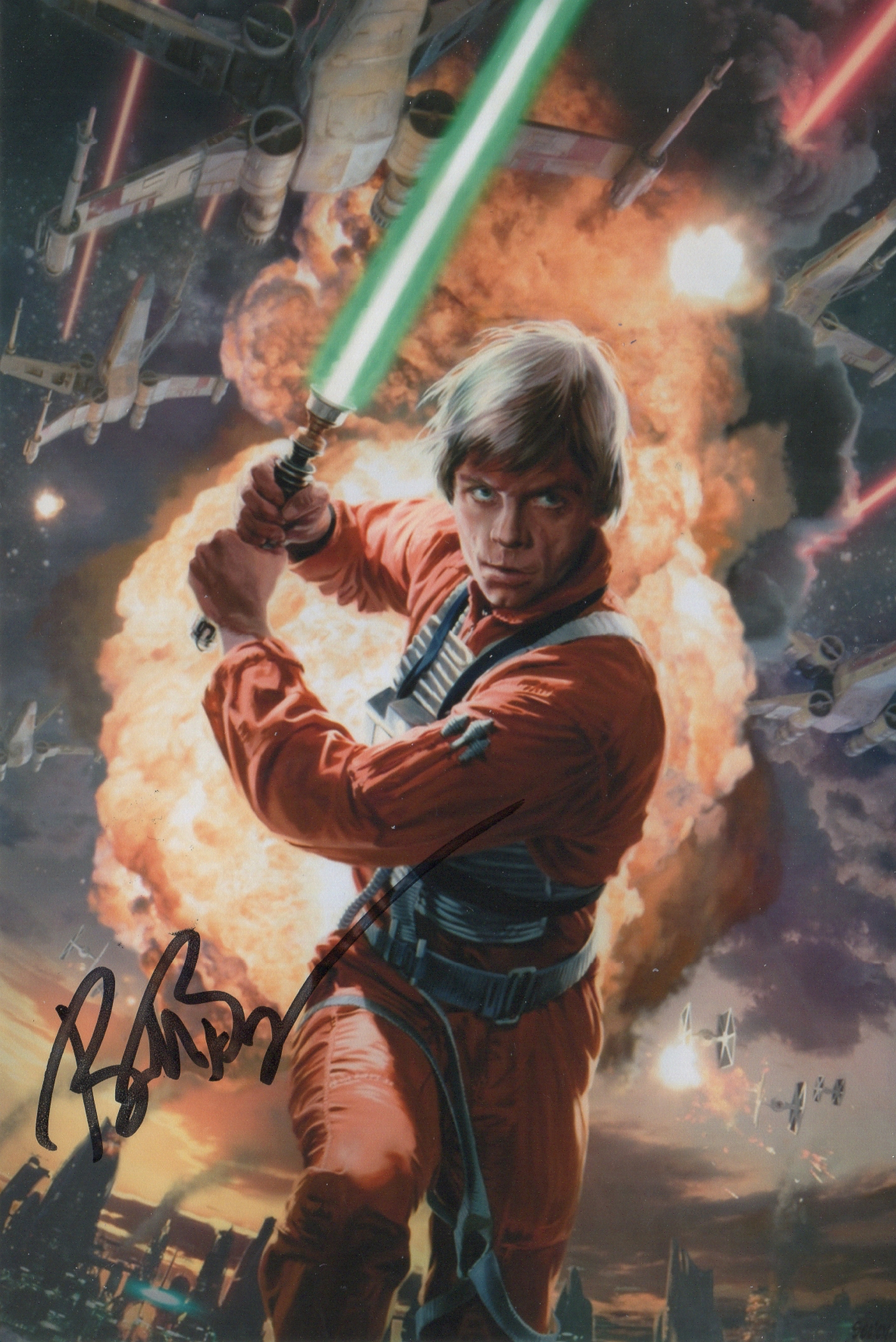 Bob Bergen Signed 4x6 Photo 1 Star Wars - Memorabilia For Less