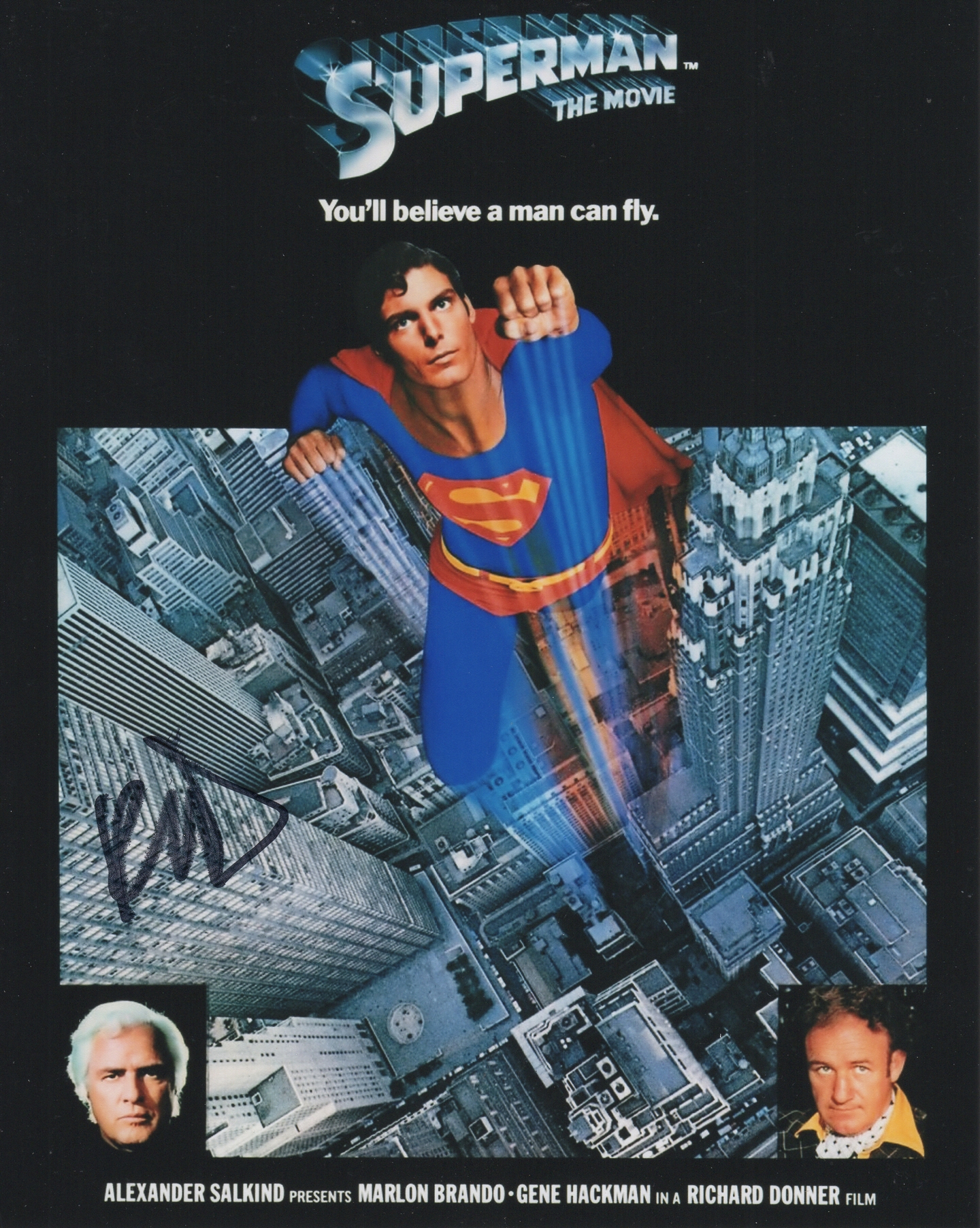 Richard Donner Signed 8x10 Photo 1 Superman - Memorabilia For Less