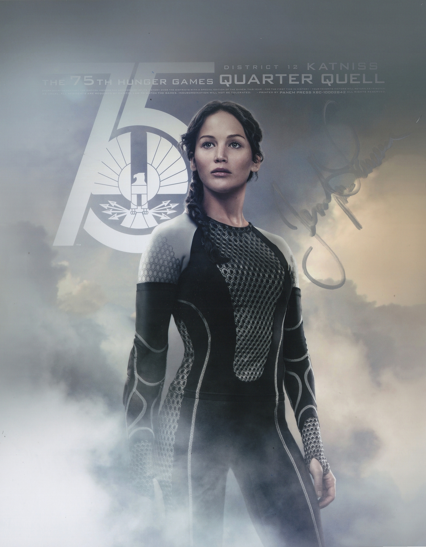 Jennifer Lawrence Autograph