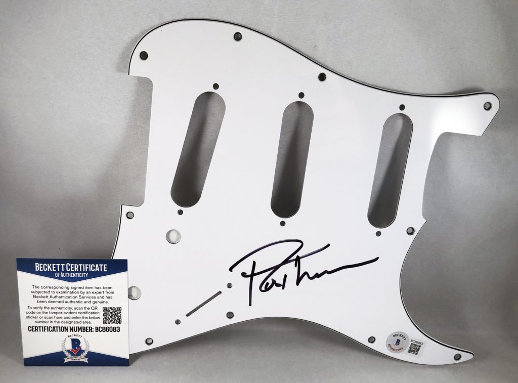 Rob Thomas Signed Electric PickGuard Matchbox 20 Beckett BAS ...