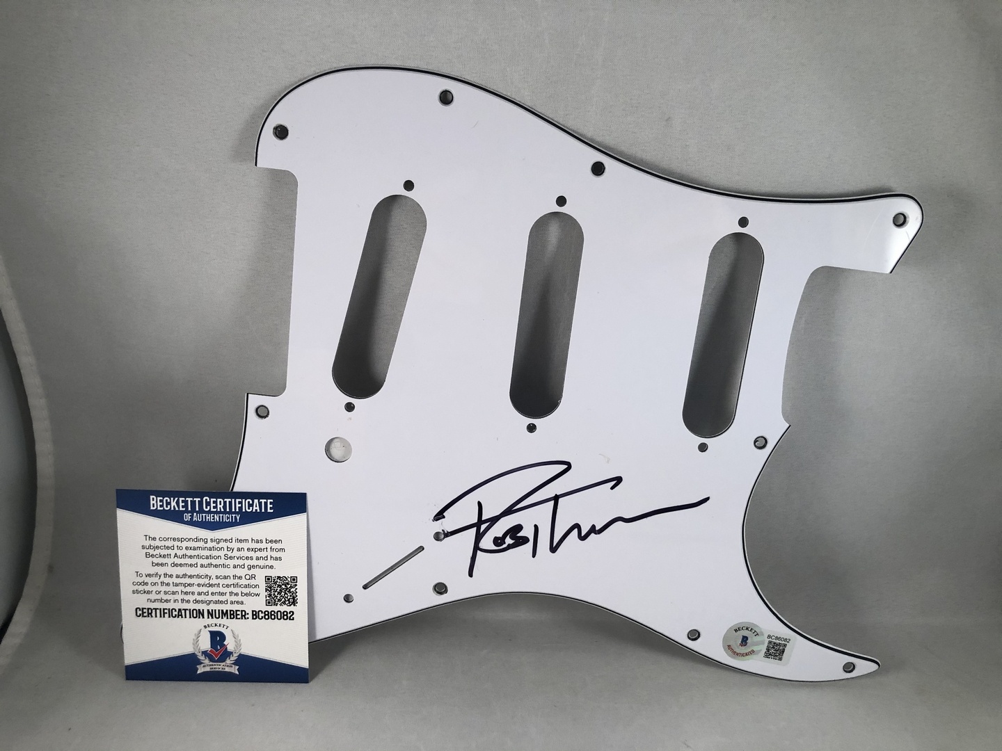 Rob Thomas Signed Electric PickGuard Matchbox 20 Beckett BAS 1 ...