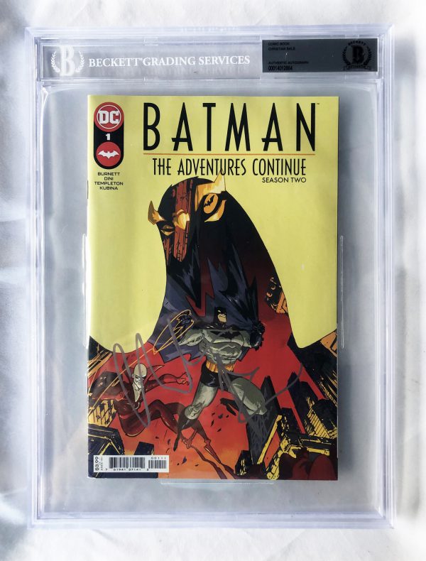 Christian Bale Signed Comic Book Beckett BAS DC Batman 1 - Memorabilia ...