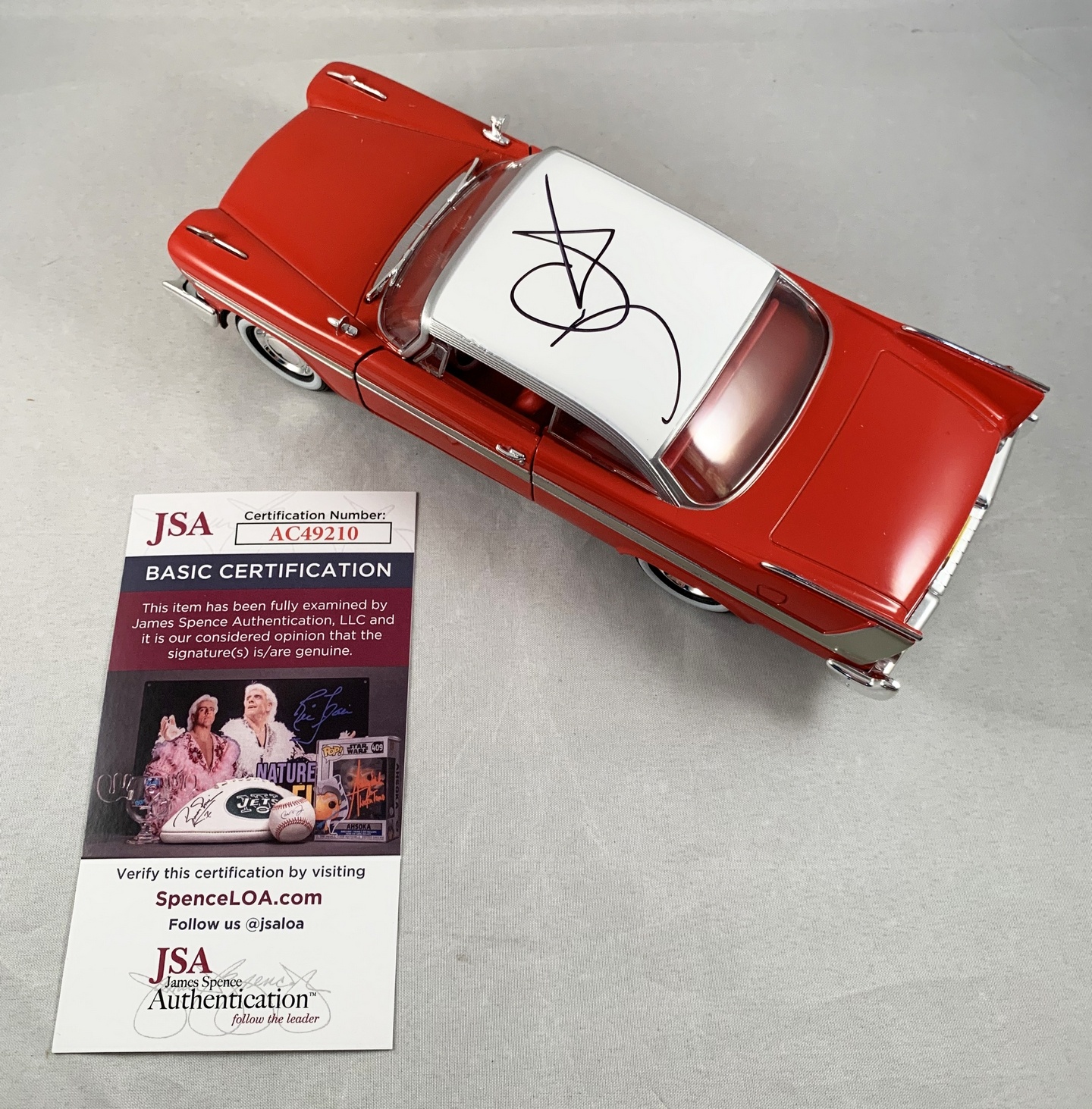 John Carpenter Signed Diecast Car 1:24 Christine JSA 1 - Memorabilia ...