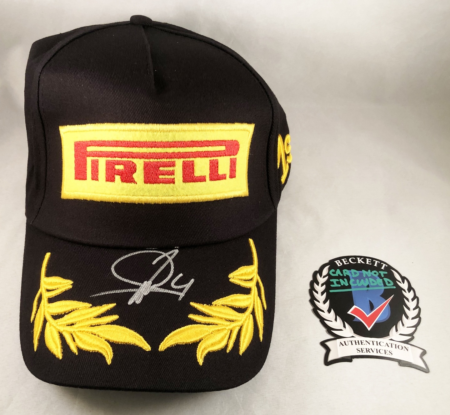 Lando Norris Signed Hat Beckett BAS Pirelli Podium Formula 1 F1 McLaren ...