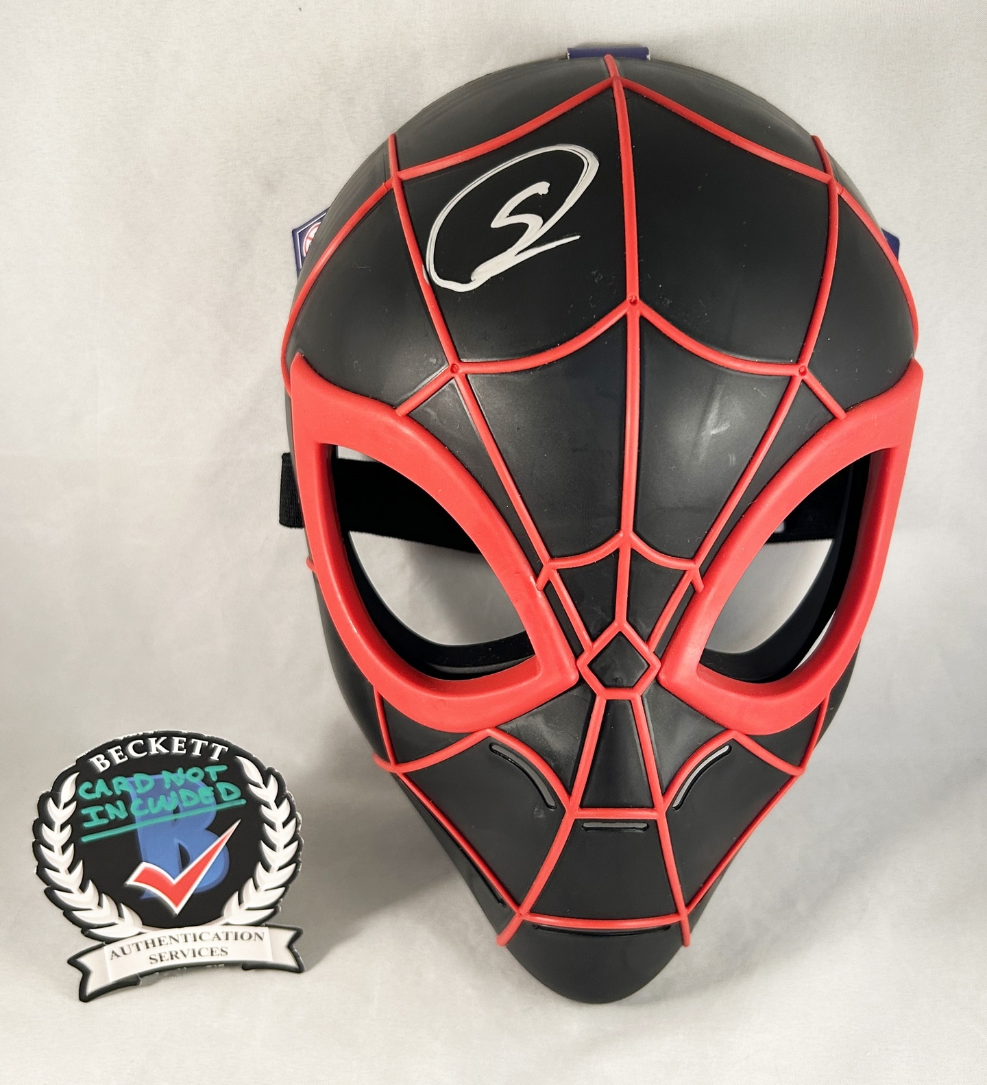 Shameik Moore Signed Mask Miles Morales Spider-Man Beckett BAS 1 ...