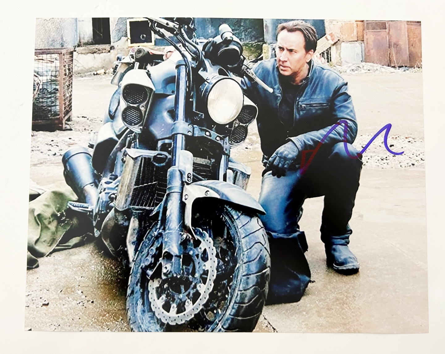Nicolas Cage Signed 8x10 Photo - Memorabilia For Less
