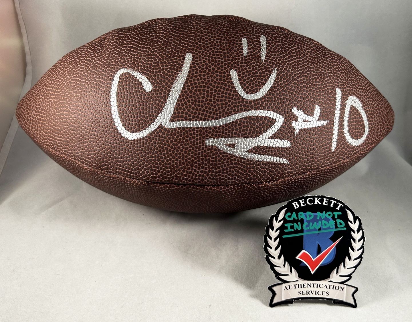 Chase Claypool Signed Full Size NFL Composite Football Beckett BAS ...