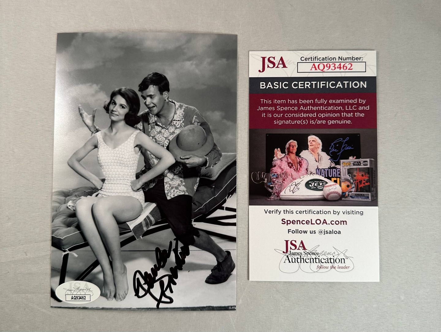 Paula Prentiss Signed 4x6 Photo JSA 1 - Memorabilia For Less