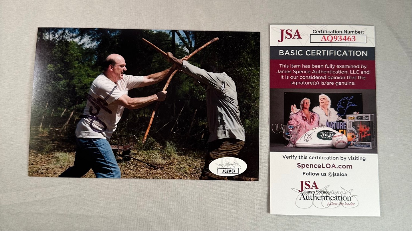 John Carroll Lynch Signed 4x6 Photo JSA - Memorabilia For Less