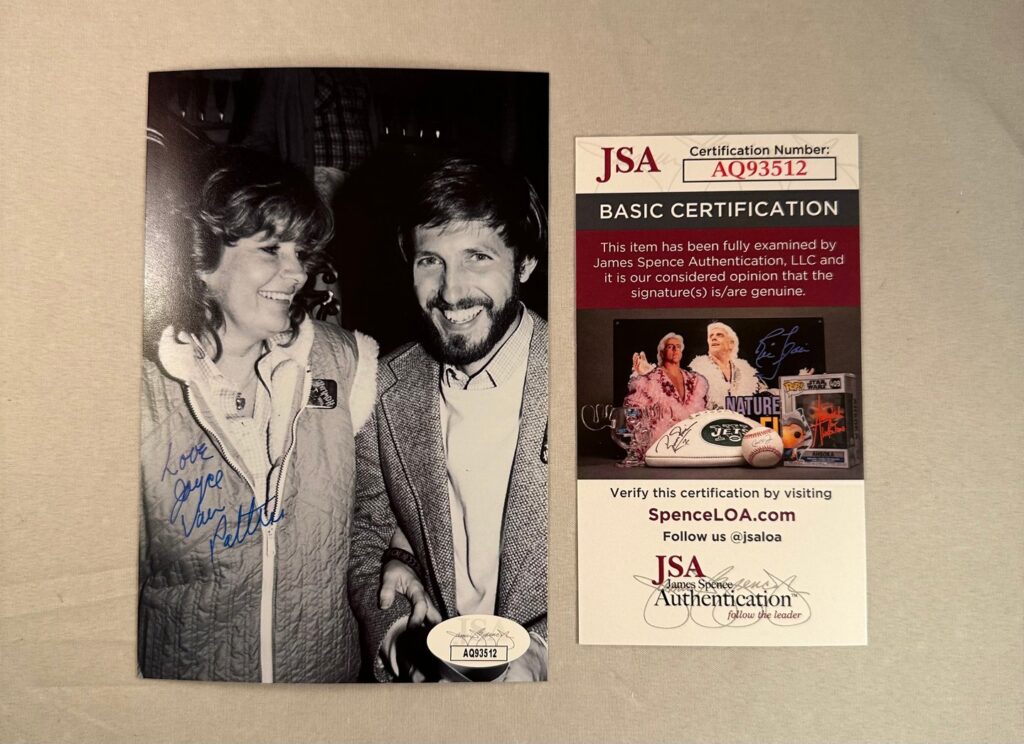 Joyce Van Patten Signed 4x6 Photo JSA - Memorabilia For Less