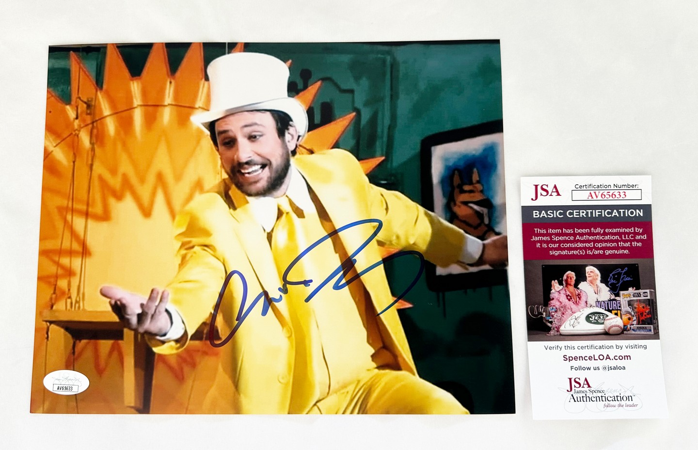 Charlie Day Signed 8x10 Photo Its Always Sunny JSA 5 - Memorabilia For Less