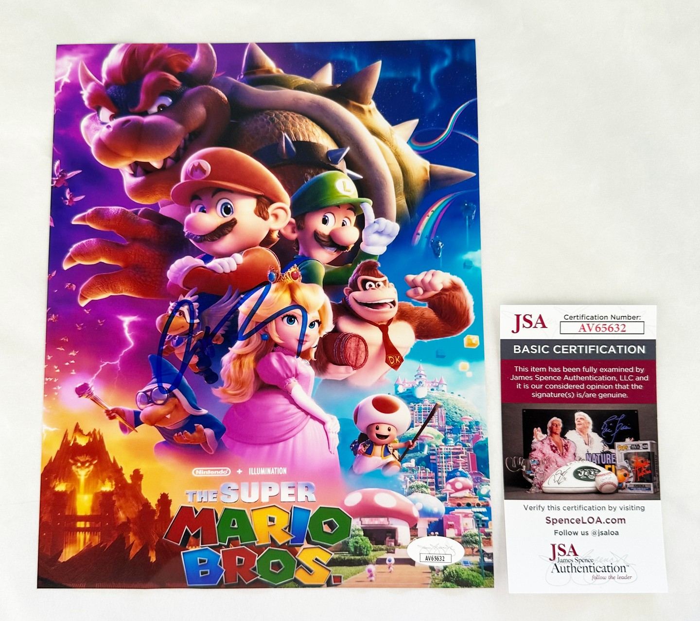 Charlie Day Signed 8x10 Photo Luigi Mario Bros JSA 6 - Memorabilia For Less