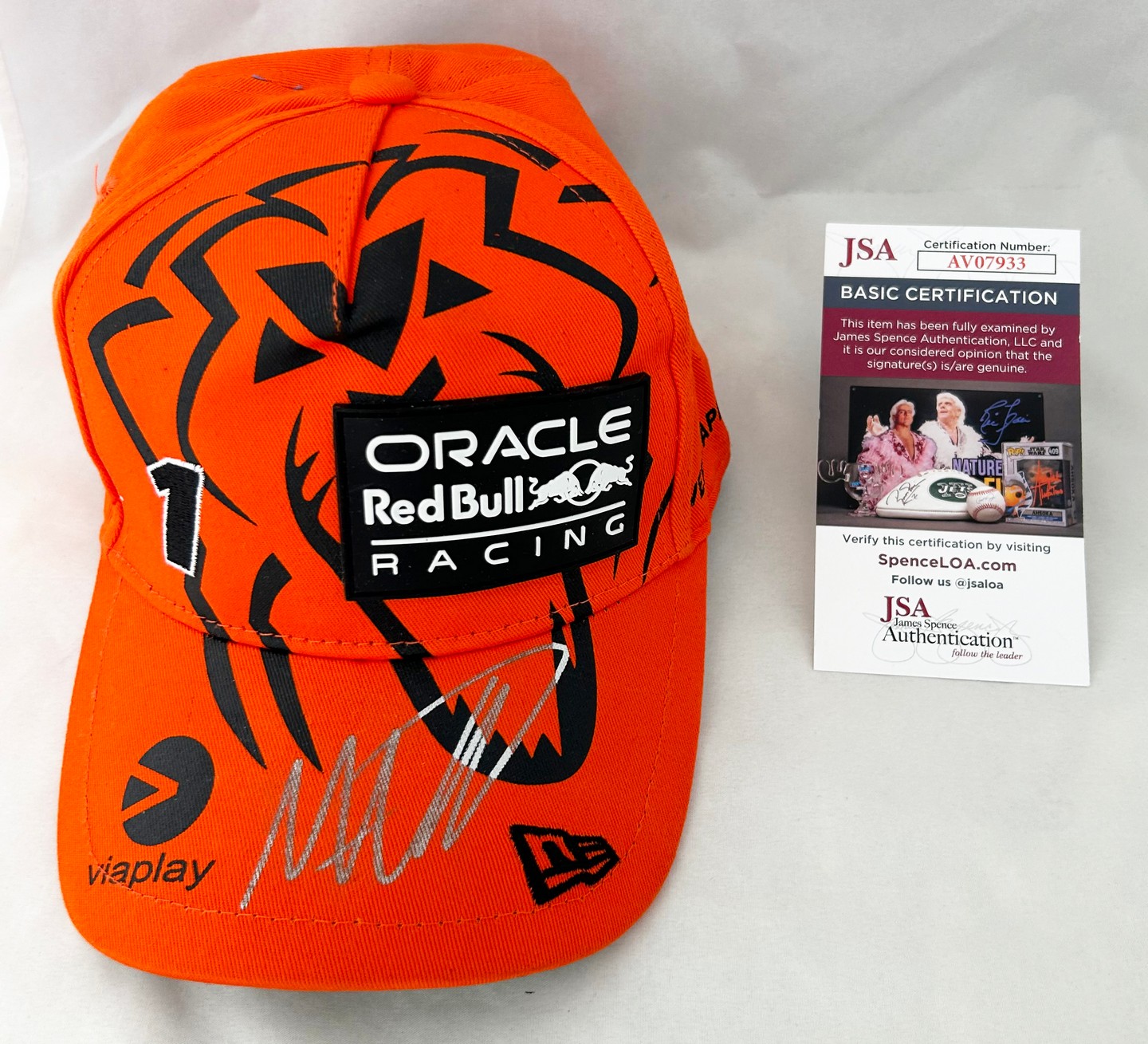 Max Verstappen Signed Hat Red Bull Formula 1 F1 JSA 3 - Memorabilia For ...
