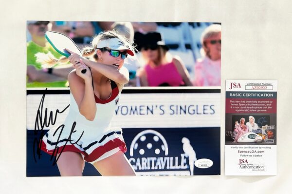 Anna Leigh Waters Signed 8x10 Photo JSA 17 - Memorabilia For Less