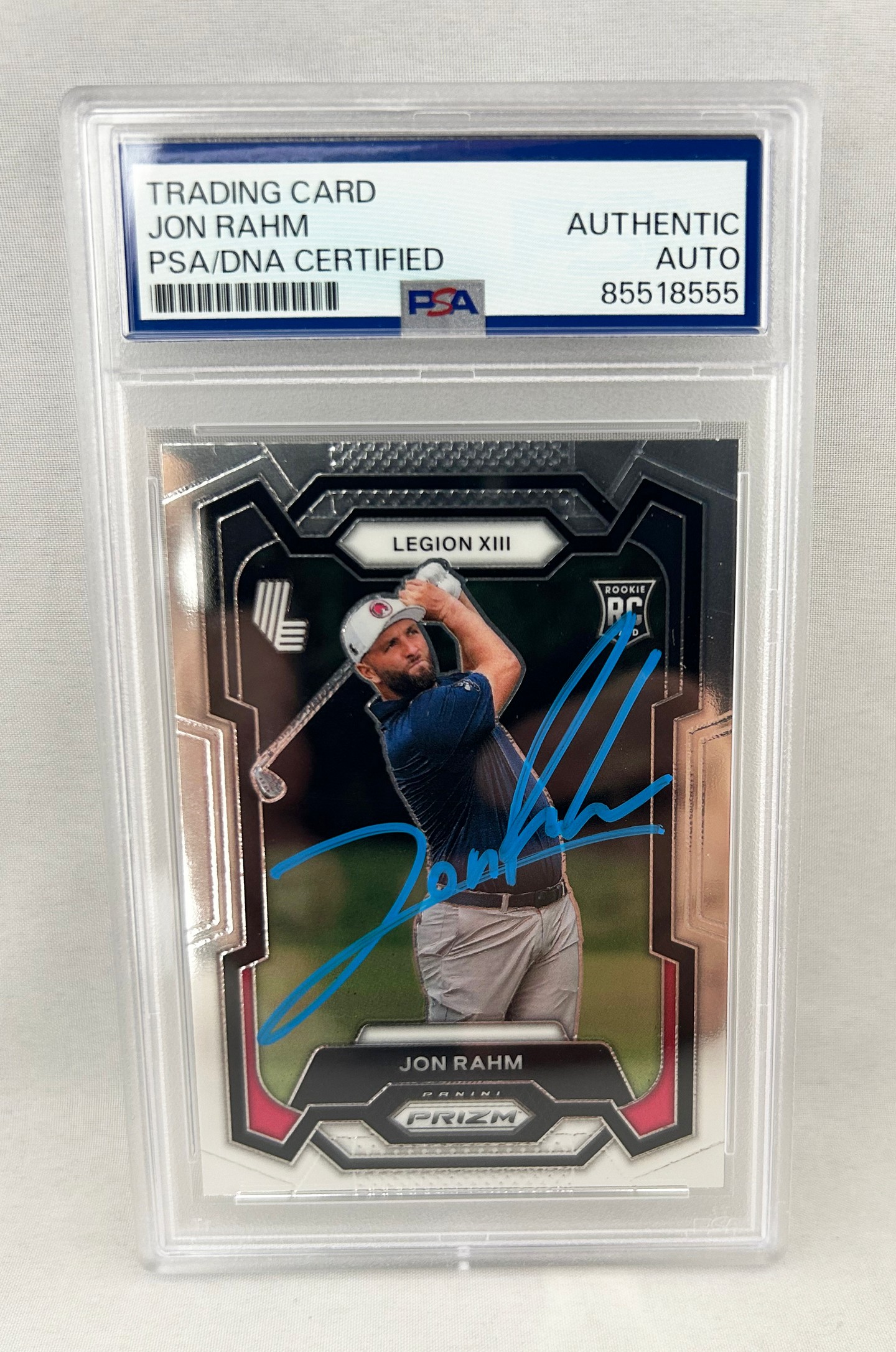 Jon Rahm Signed Rookie Card 2024 Panini Prizm #22 PSA/DNA - Memorabilia ...