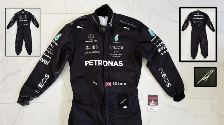 George Russell Signed Race Suit 2023 Season Mercedes Formula 1 F1 JSA ...